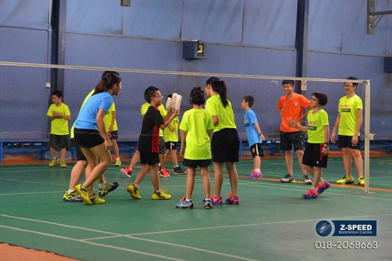 School Holidays Badminton Class March 2017 at Dewan Badminton Ko Klang